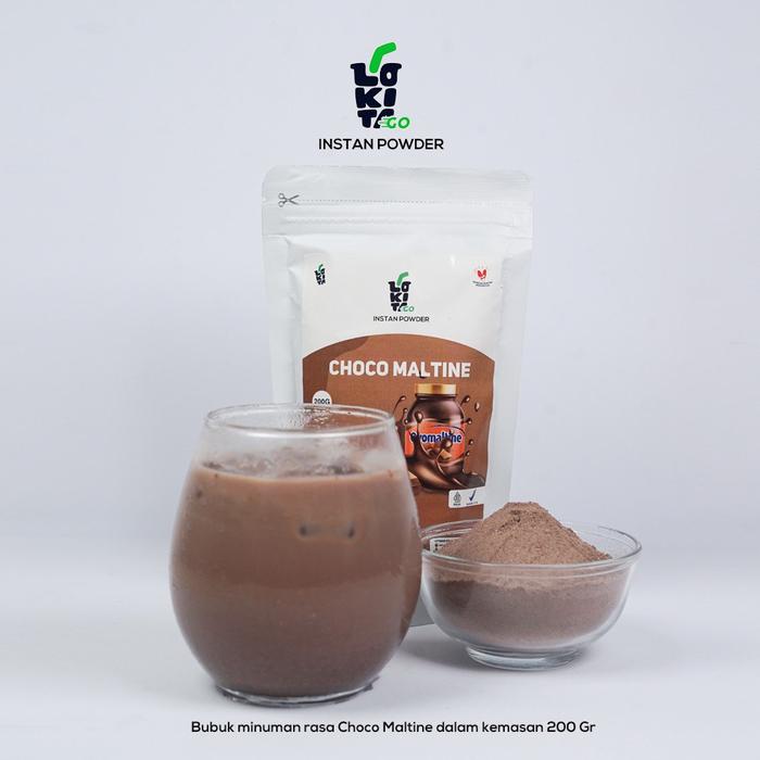 Jual Lokita Bubuk Minuman Choco Maltine Premium Instant Powder 200g ...