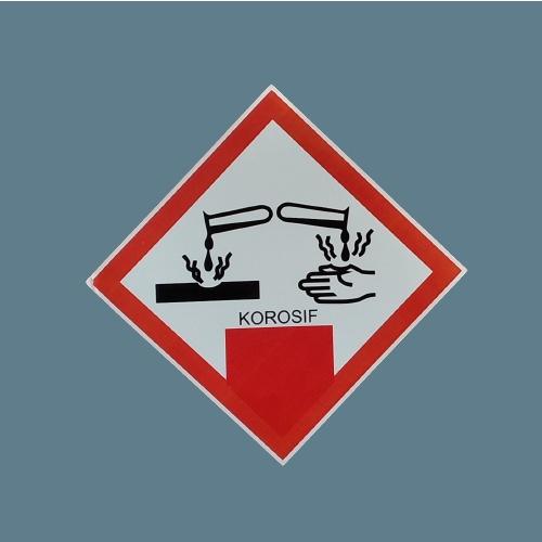 Jual Stiker Limbah Berbahaya dan Berbahaya Korosif | Stiker Limbah B3 ...