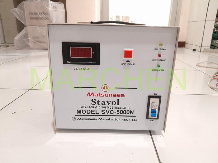 Jual Stabilizer Stabiliser Stavol Stavolt 5000W 5000 VA Matsunaga ...
