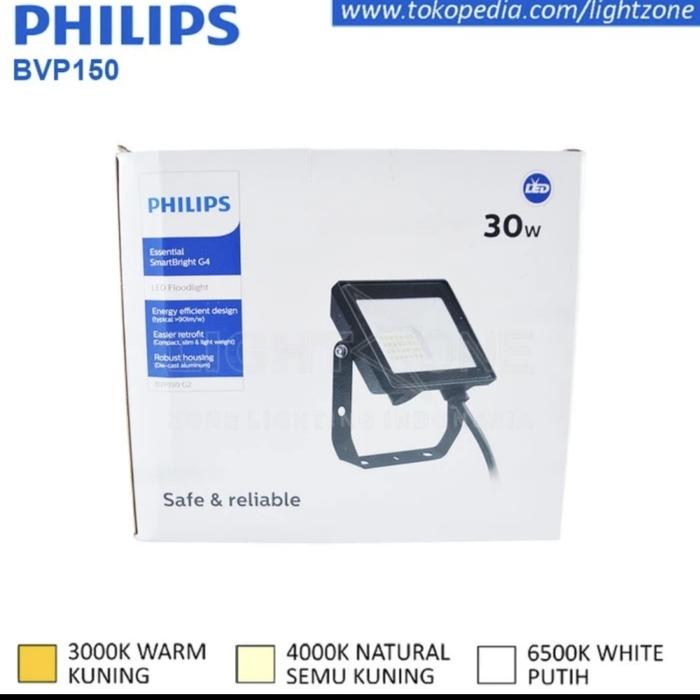 Promo LED Floodlight Lampu Sorot 30W 6500K Cahaya Putih Philips BVP150 - Kab. Sleman ...