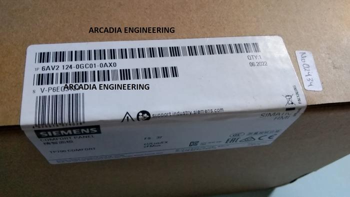 Jual HMI Siemens 6AV2124-0GC01-0AX0 7inch 0GC01 0AX0 TP700 Comfort ...