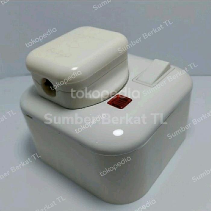 Jual Stop Kontak Panasonic Outbow 1 Set WBJ-1214W Steker+stopkontak+outbow - Jakarta Selatan ...