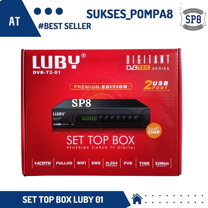 Jual Set Top Box Digital LUBY DVB T2-01 / STB TV / Receiver TV - Kota Tangerang Selatan - Sukses ...