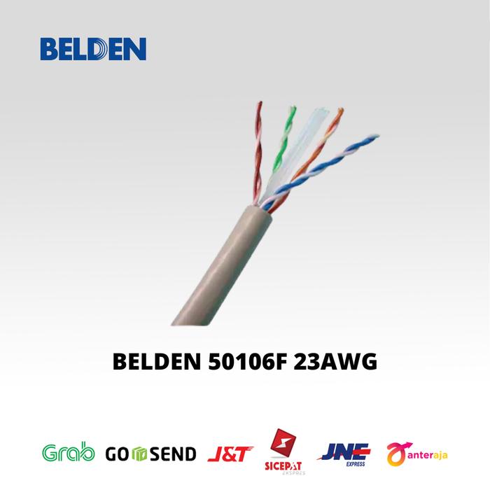 Jual BELDEN 50106F KABEL STP CAT 6 OUTDOOR 23AWG BLACK - Kab. Gresik ...