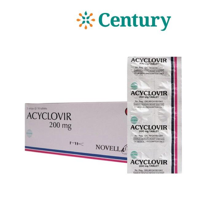 Jual Acyclovir 400 Mg 1 Strip 10 Tablet / Anti Virus - Jakarta Barat ...