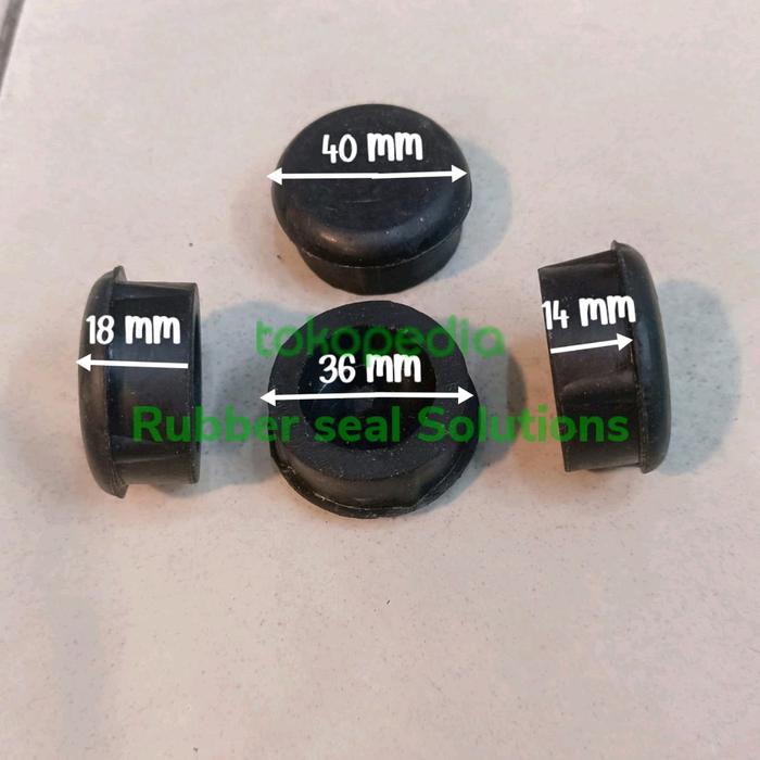 Jual Karet dop 36mm tutup pipa besi bulat kaki meja / kursi Rak ...