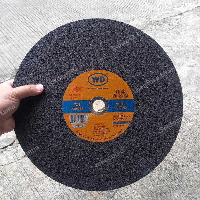 Jual batu potong WD 14"×3mm / cutting WD 14"×3mm / cutting wheel 14×3 ...