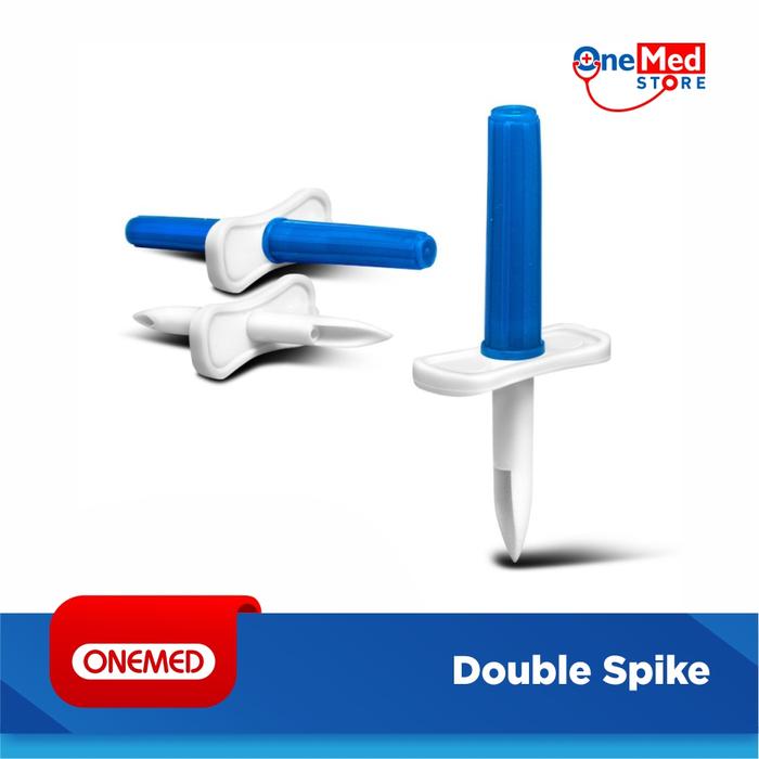 Jual Double Spike Onemed / Penusuk Botol NaCl / Transofix BBraun Onemed ...
