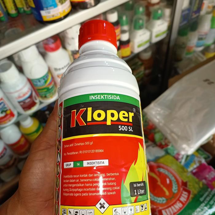 Jual INSEKTISIDA KLOPER 500 SL 1 LITER - Kab. Karawang - BerkahTaniJaya ...