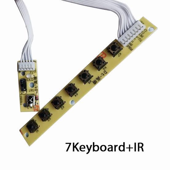 Jual Tombol Sensor 7 Key plus IR untuk Universal Controller Board ...