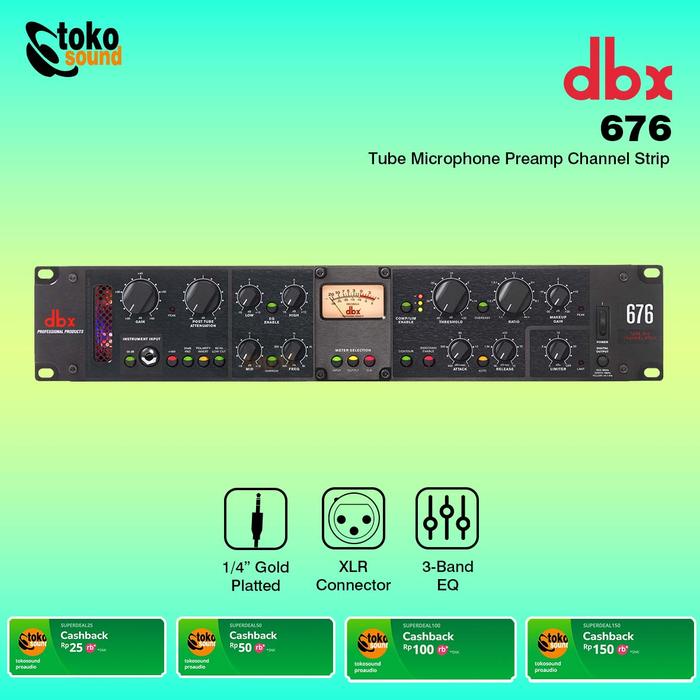 Jual DBX 676 - Tube Microphone Preamp Channel Strip With Class A ...