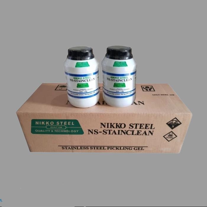 Jual NS STAIN CLEAN NIKKO STEEL 1KG / GEL PEMBERSIH STAINLESS - Jakarta ...