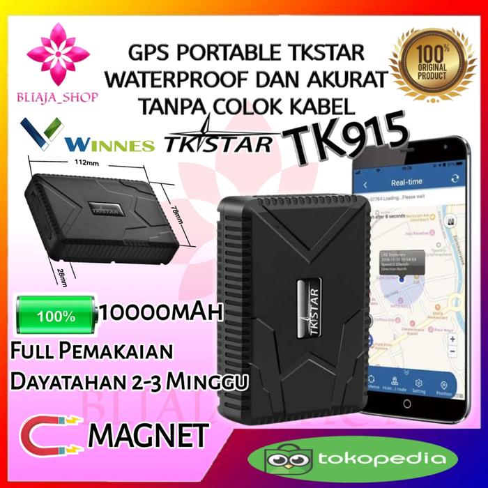 Jual GPS Tracker Magnet TKSTAR TK905 Magnet Waterproof GPS Mobil - TK-915 - Jakarta Barat ...