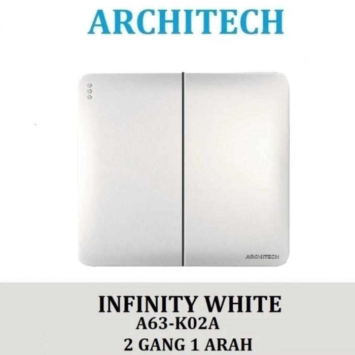 Jual architect INFINITY WHITE saklar sakelar stopkontak stop kontak ...