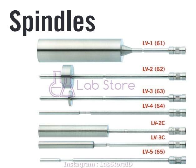 Jual Spindle Viscometer Brookfield LVT type LV-5 (65) Spindel LVT No. 5 ...