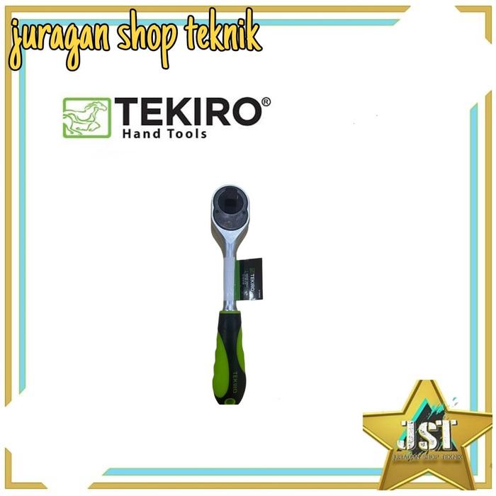 Jual Gagang Sok Tekiro Rachet Handle Tekiro Original DR.1/2" Kunci Sok ...