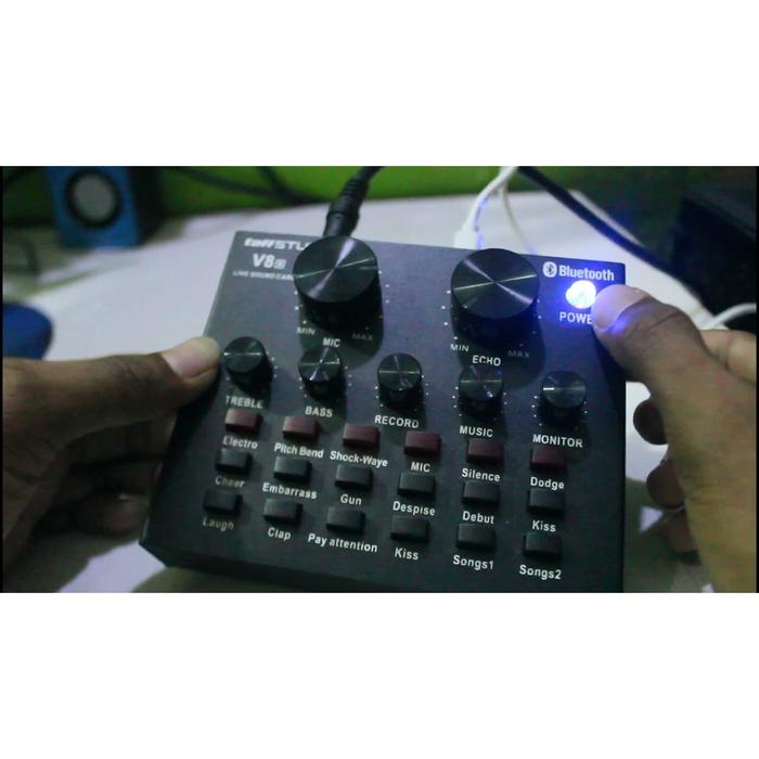 Jual Soundcard Taff Studio V8s 100% Originl Audio Usb External Sound ...
