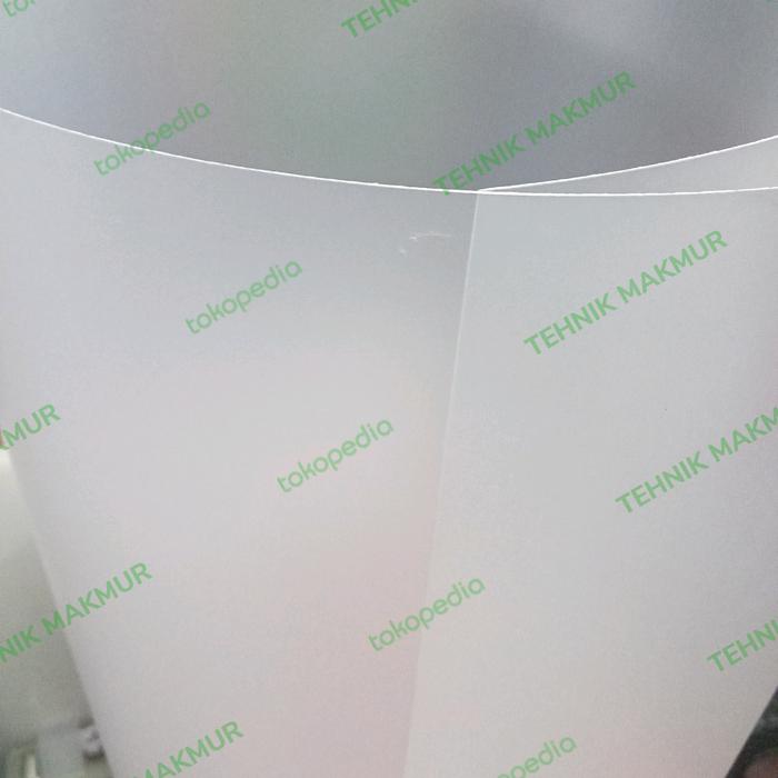 Jual mika PVC shet satin/mika pagar lembaran clear tebal 0,5mmx70cmx100cm - Jakarta Barat ...
