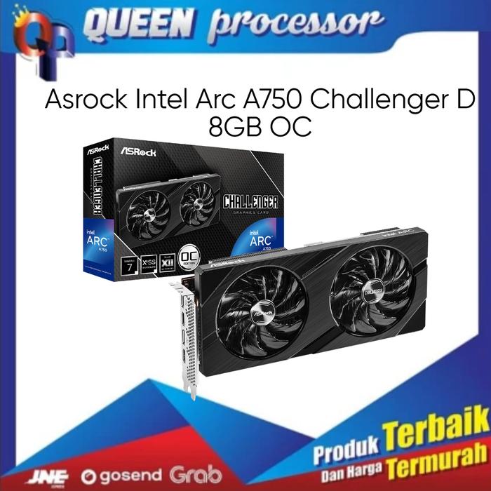 Jual ASROCK INTEL ARC A750 Challenger D 8GB OC - Jakarta Pusat ...