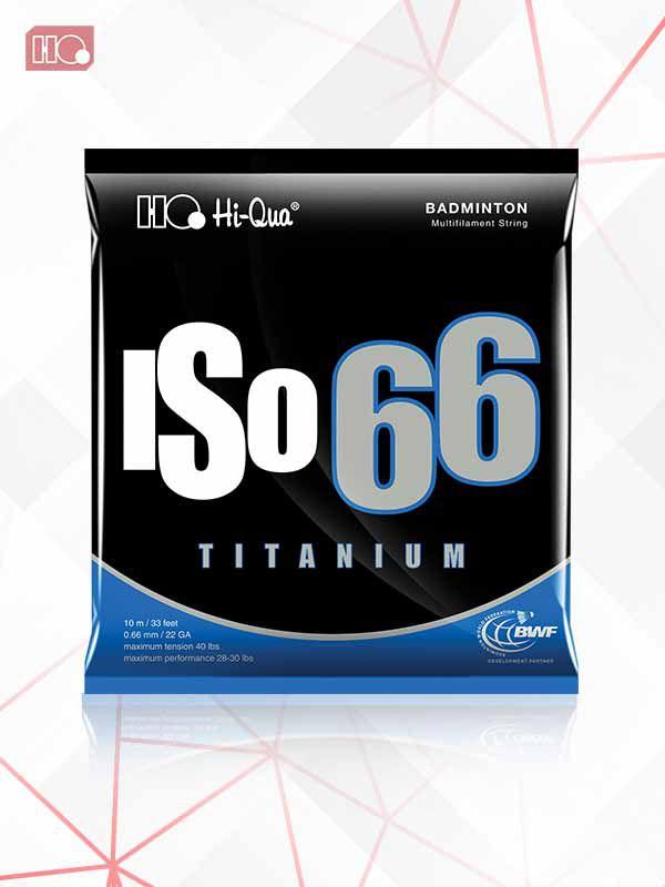 Jual Senar Badminton HI-QUA / HIQUA ISO 66 Ti TITANIUM ORIGINAL - Kota ...