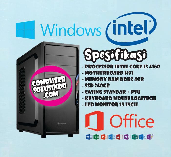 Jual KOMPUTER RAKITAN UNTUK KANTOR/RUMAHAN/SEKOLAH - Kota Makassar ...