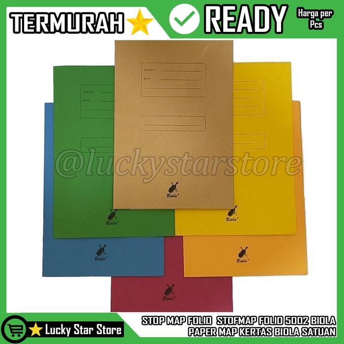 Jual STOP MAP FOLIO STOFMAP FOLIO 5002 BIOLA PAPER MAP KERTAS BIOLA ...