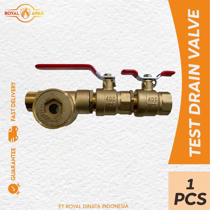 Jual Test Drain Valve 1 Inch - Kab. Tangerang - Royal Apar | Tokopedia
