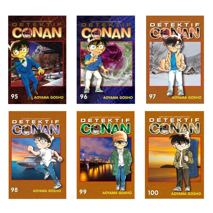 Jual Detektif Conan Vol 95 96 97 98 99 100 101 102 103 104 105 ...