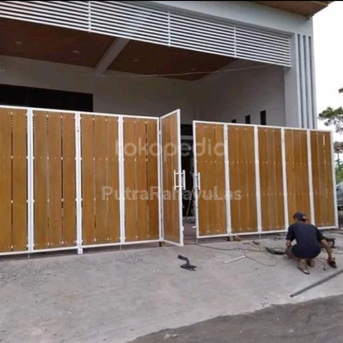 Jual pagar lipat garasi minimalis - Kab. Bekasi - PutraRahayuLas ...
