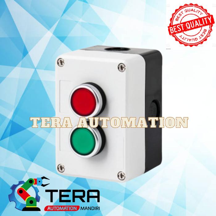 Jual Green and Red Power Push button Switch ON and OFF READY STOK ...