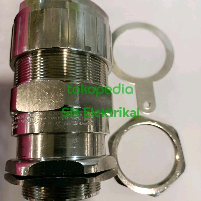 Jual Cable Gland Kabel Gland Exproof HAWKE 501/453 RAC M50 Armour Brass - Jakarta Pusat - SN ...