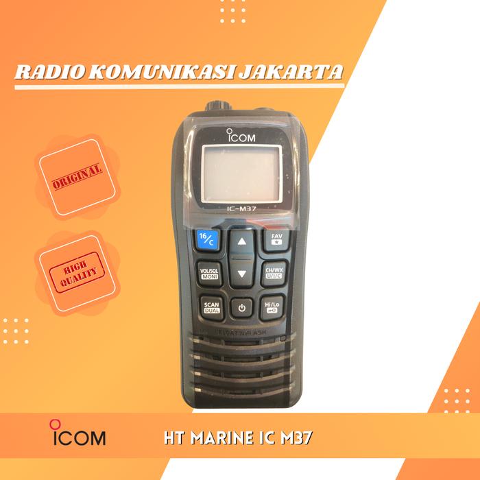 Jual Original Ori HT Icom IC M37 M-37 VHF Marine pengganti IC M36 - Jakarta Barat - Radio ...
