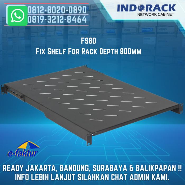 Jual FIX SELF RAK WALLMOUNT RACK SERVER INDORACK - FIXED SHELF 550MM ...