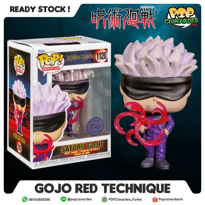 Jual Funko POP Anime - Jujutsu Kaisen - Satoru Gojo Red Technique #1120 ...