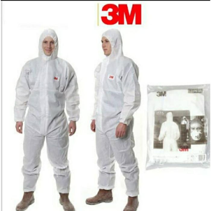 Jual 3m 4510 protective disposable coverall baju apd hazmat wirepack ...