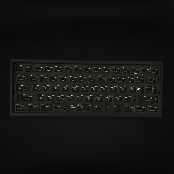 Promo Mechanical Keyboard Bakeneko60 Black Barebone Kit By Cannonkeys ...
