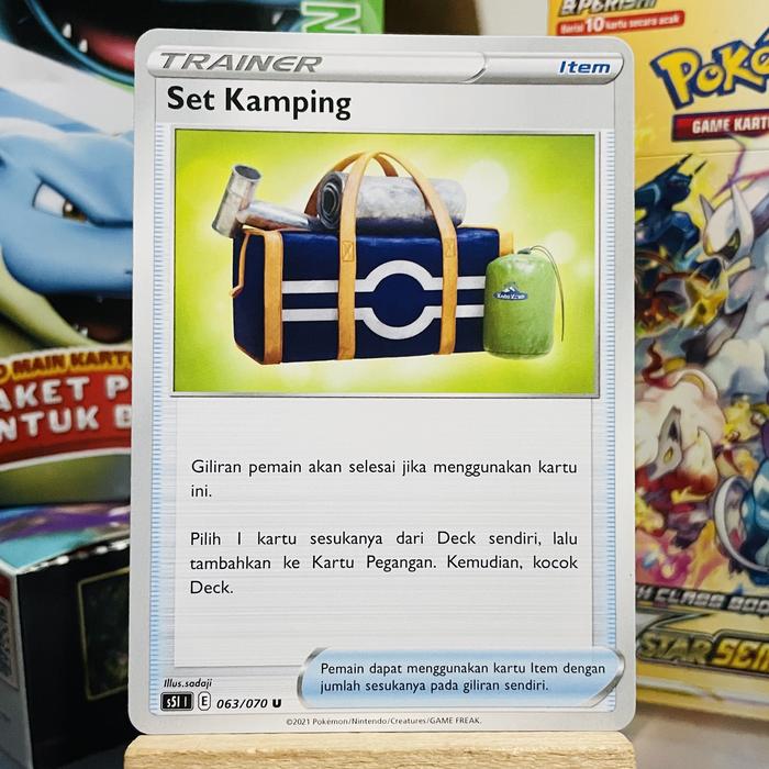 Jual Set kamping Kartu Pokemon Indonesia TCG card - Kota Tangerang - Tokutoys | Tokopedia