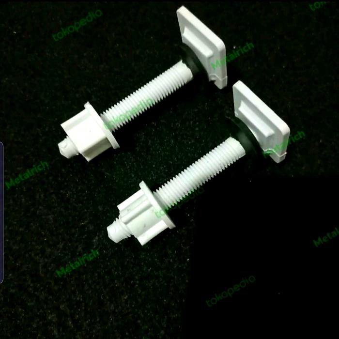 Jual Baut Tutup Closet Duduk Baut Closet Skrup Penutup Closet Duduk Pvc ...