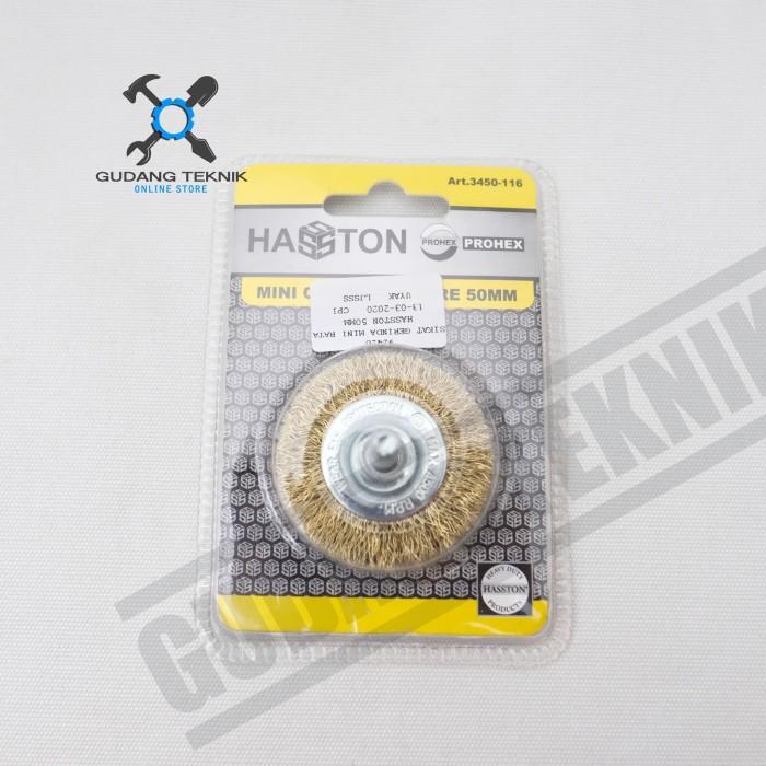 Jual Sikat Gerinda Mini Model Piring Rata Brush Wire 50mm 3450-116 ...