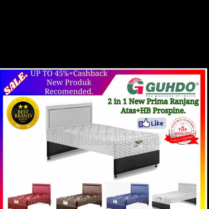 Jual Guhdo Springbed 2 In 1 New Prima Ranjang Atas + HB Prospine Uk 90x200 - Jakarta Timur - New ...