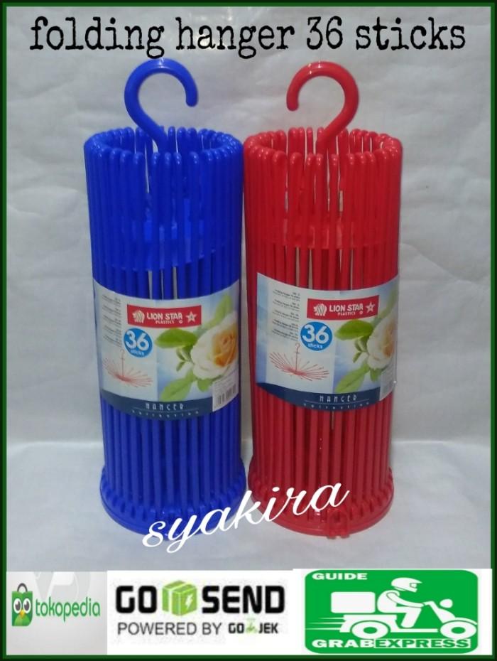Jual FOLDING 36 STIK LION STAR/ JEMURAN BULAT/ HANGER PUTAR (36 / 30 ...