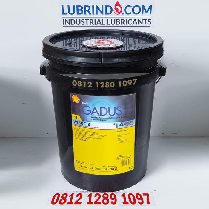 Jual Shell Gadus S2 V150 C 3 Grease Lithium NLGI 3 Pail 18 Kg - Kota ...