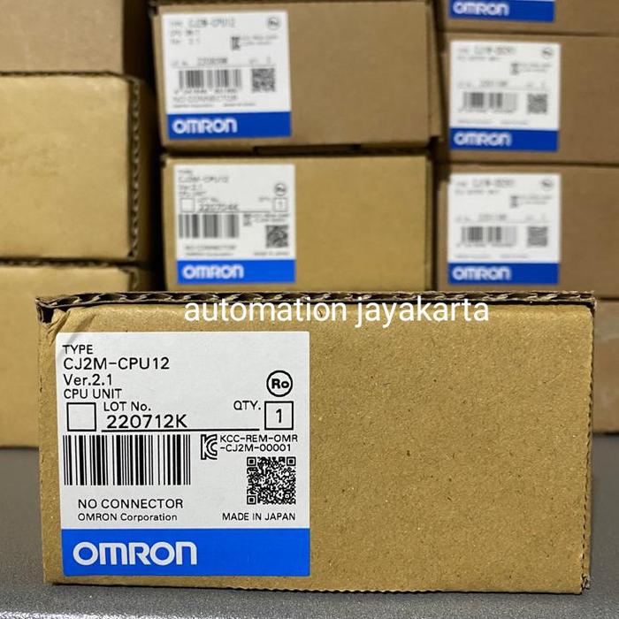 Jual OMRON CJ2M-CPU12 cpu unit - Jakarta Barat - AUTOMATION JAYAKARTA | Tokopedia