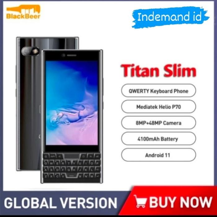 Jual Unihertz Titan Slim, The New Sleek QWERTY 4G Smartphone Android 11 ...