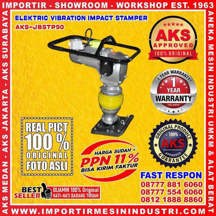 Jual Stamper Kuda Electrik 3 kw Tamping Rammer Pemadat Tanah AKS ...