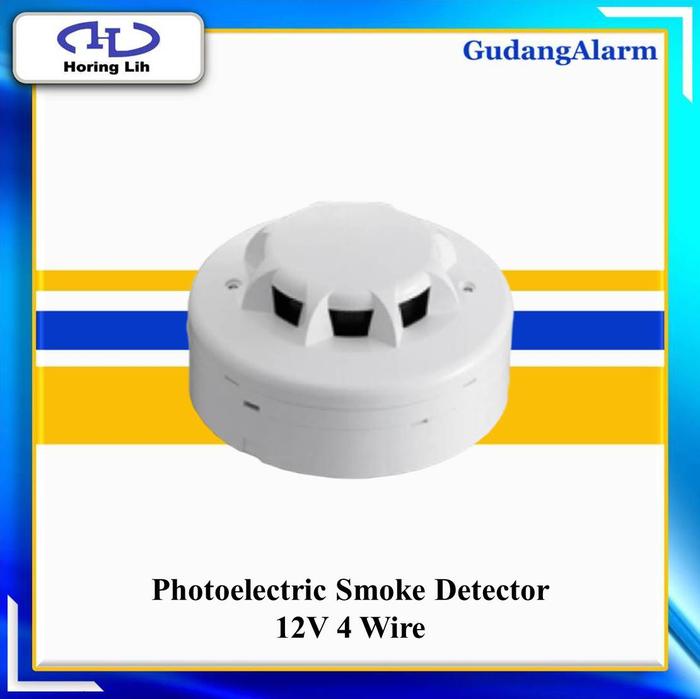 Jual Photoelectric Smoke Detector 12V 4 Wire Horing Lih - Jakarta Timur ...