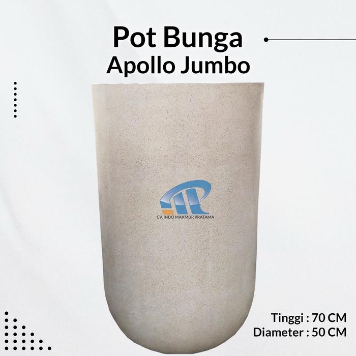 Jual Pot teraso Tipe Apollo Jumbo T70x50 CM Varian Putih - Jakarta ...