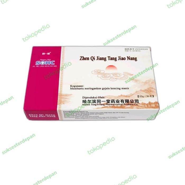 Jual ZHEN QI JIANG TANG JIAO NANG OBAT DIABETES KENCING MANIS - Jakarta ...