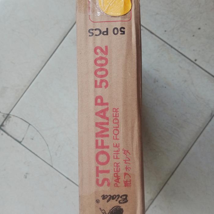 Jual stopmap /map kertas biola 5002 1 dus isi 50 lbr - Kuning - Jakarta ...