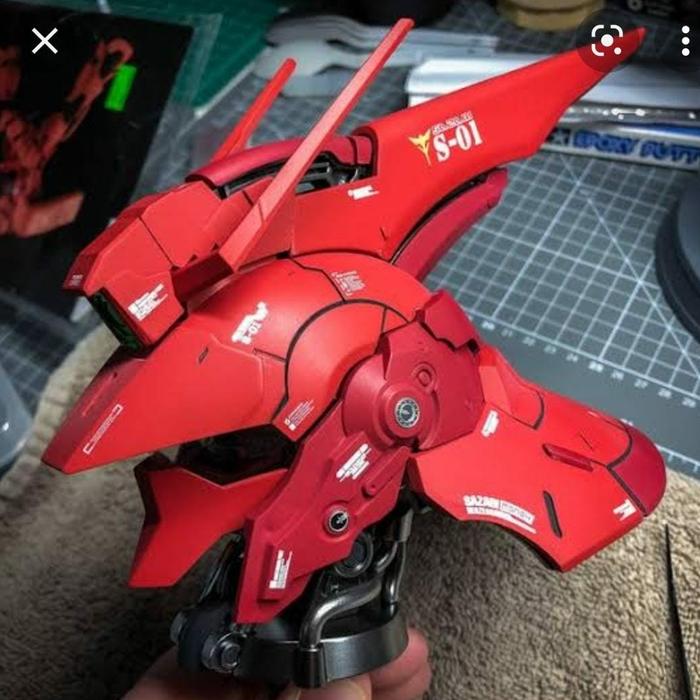 Jual Helm SNI custom karakter anime gundam sazabi - Kab. Klaten - HERO ...